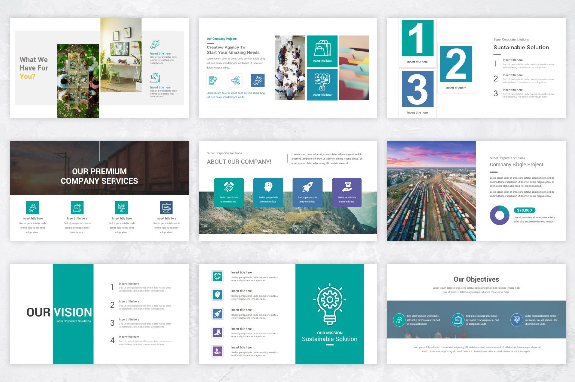 Startup PowerPoint Presentation Template | Nulivo Market