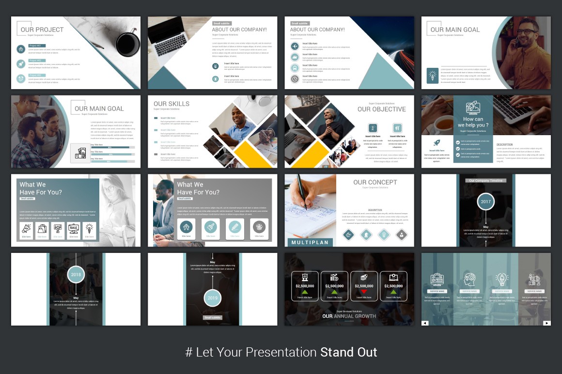 MultiPlan PowerPoint Presentation Template | Nulivo Market