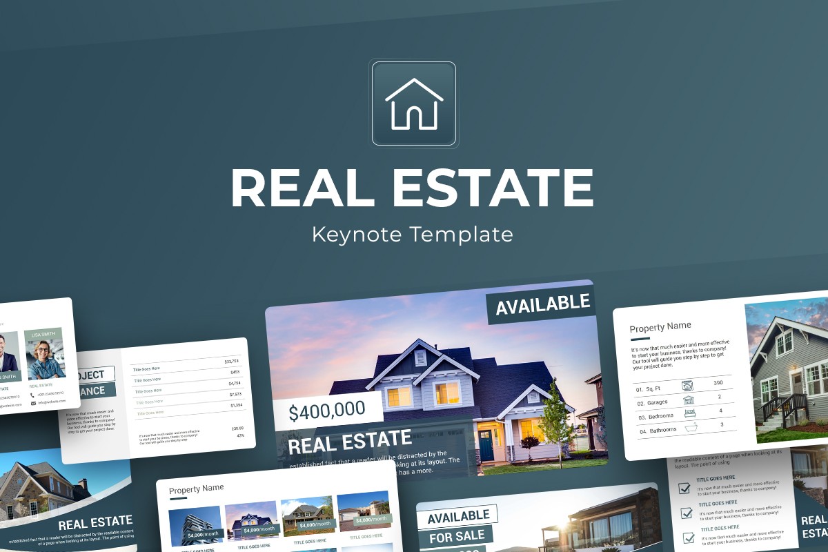 Real Estate Keynote Presentation Template | Nulivo Market