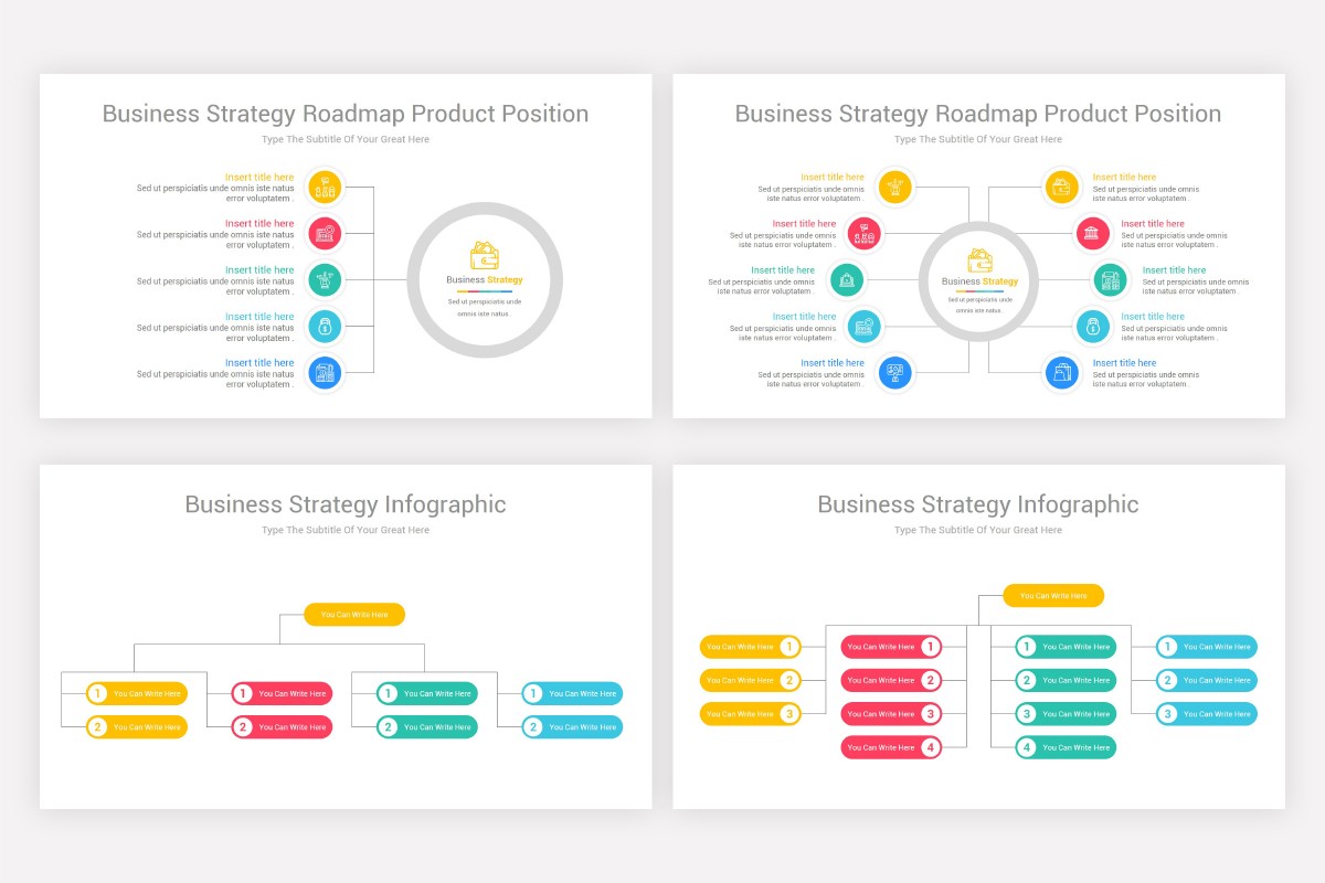 Strategy Infographics Keynote Template Diagram | Nulivo Market
