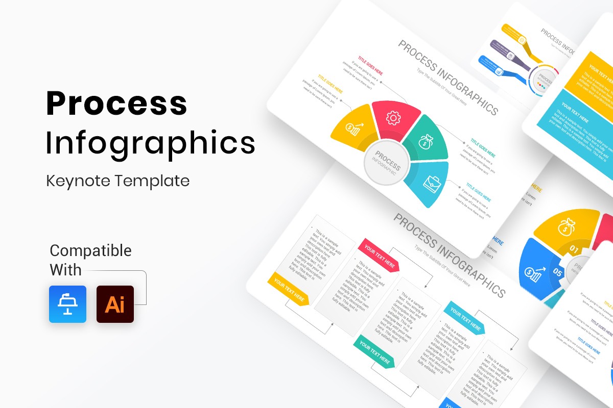 Process Flow Diagram Keynote Template Nulivo Market