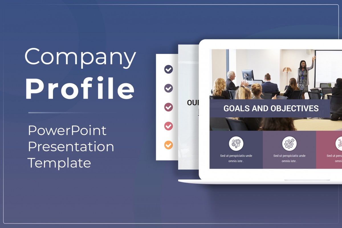 Company Profile PowerPoint Presentation Template Nulivo Market