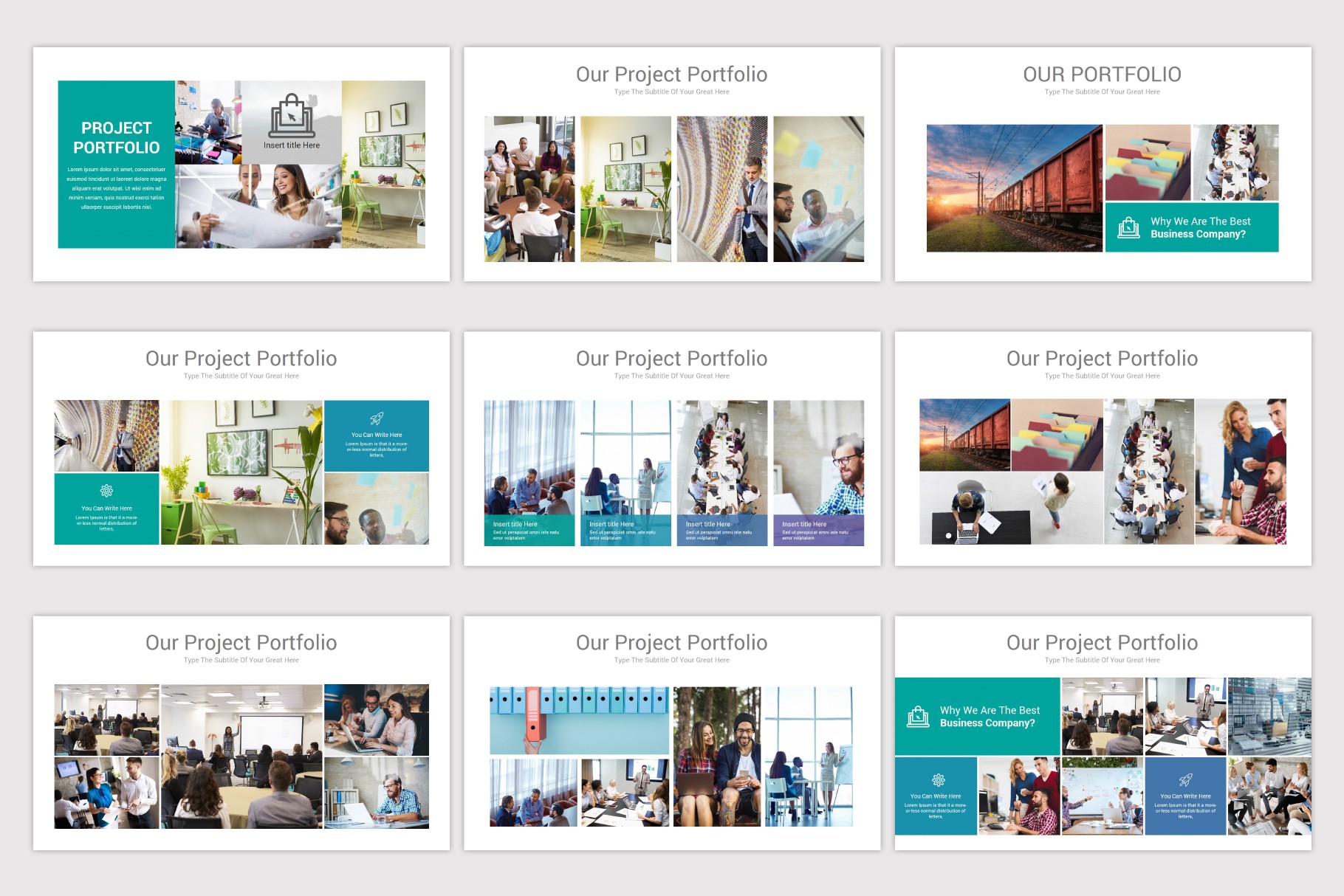 Company Profile Google Slides Presentation Template | Nulivo Market