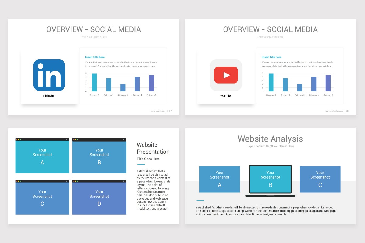 Social Media Google Slides Theme For Presentation | Nulivo Market