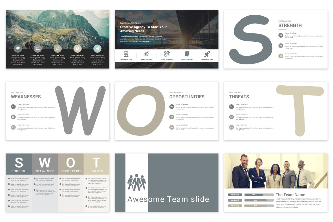 Business Smart PowerPoint Template | Nulivo Market