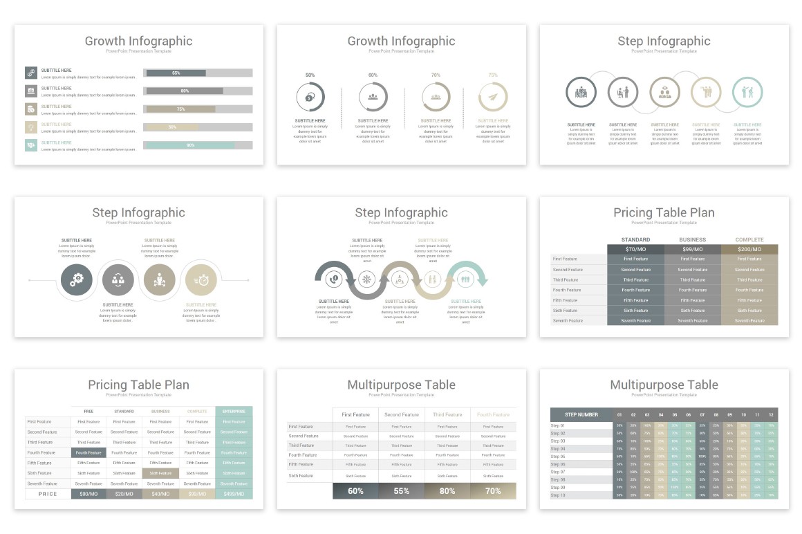 Business Smart PowerPoint Template | Nulivo Market