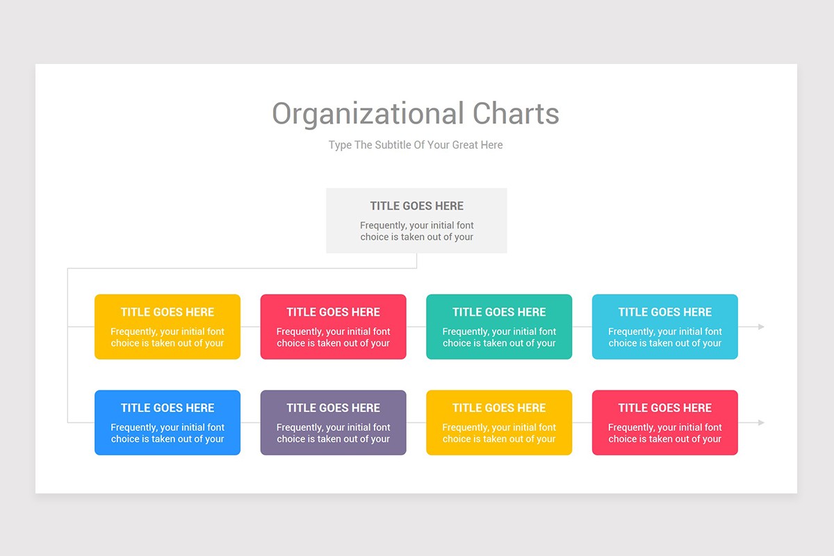 Organizational Charts PowerPoint (PPT) Template | Nulivo Market