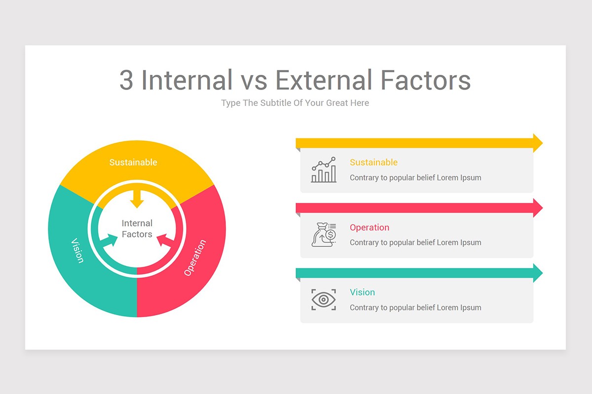 Contributing Factors Google Slides Diagram | Nulivo Market