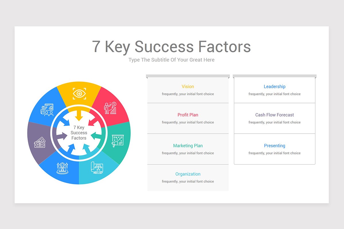 Contributing Factors Google Slides Diagram | Nulivo Market
