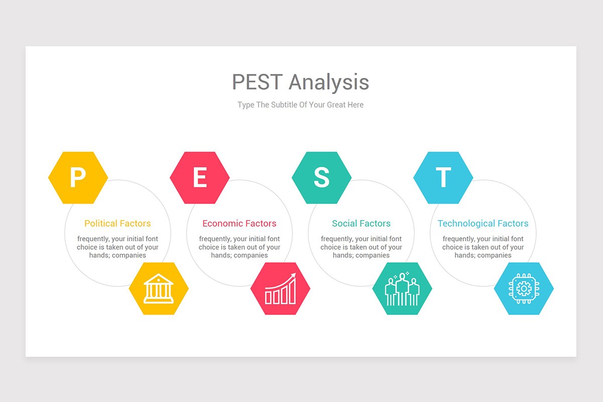 PESTLE Analysis Diagram Keynote Template | Nulivo Market