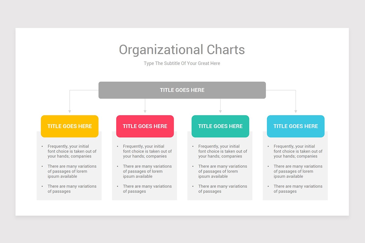 Organizational Chart Keynote Template | Nulivo Market