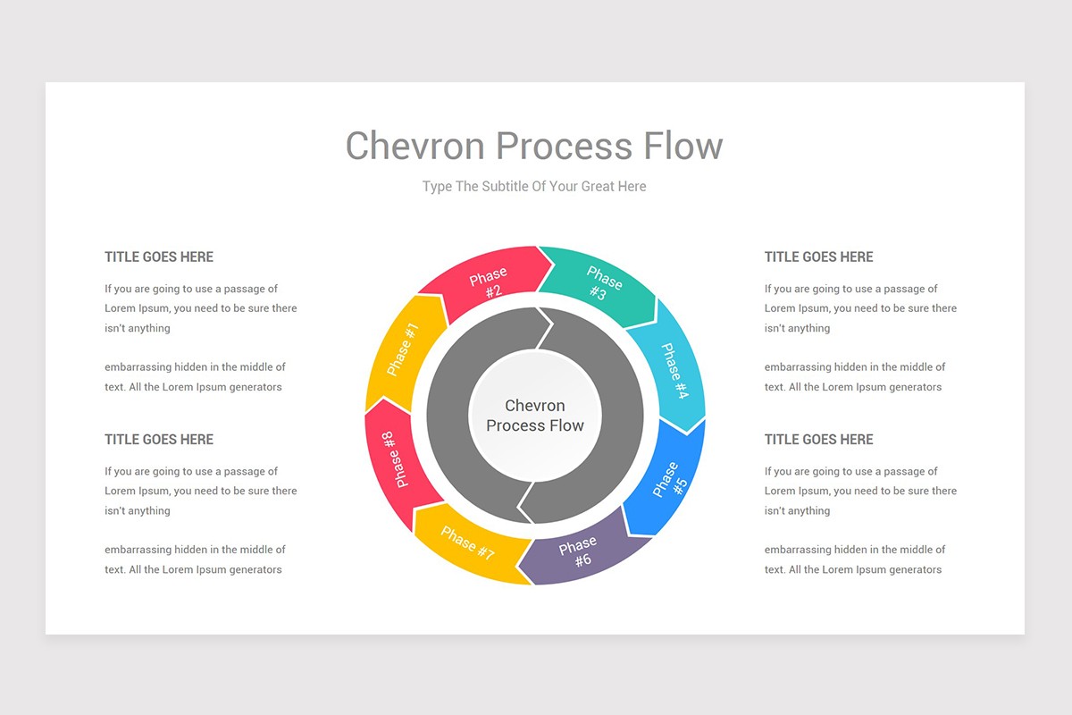 Chevron Process Flow Keynote Diagrams | Nulivo Market
