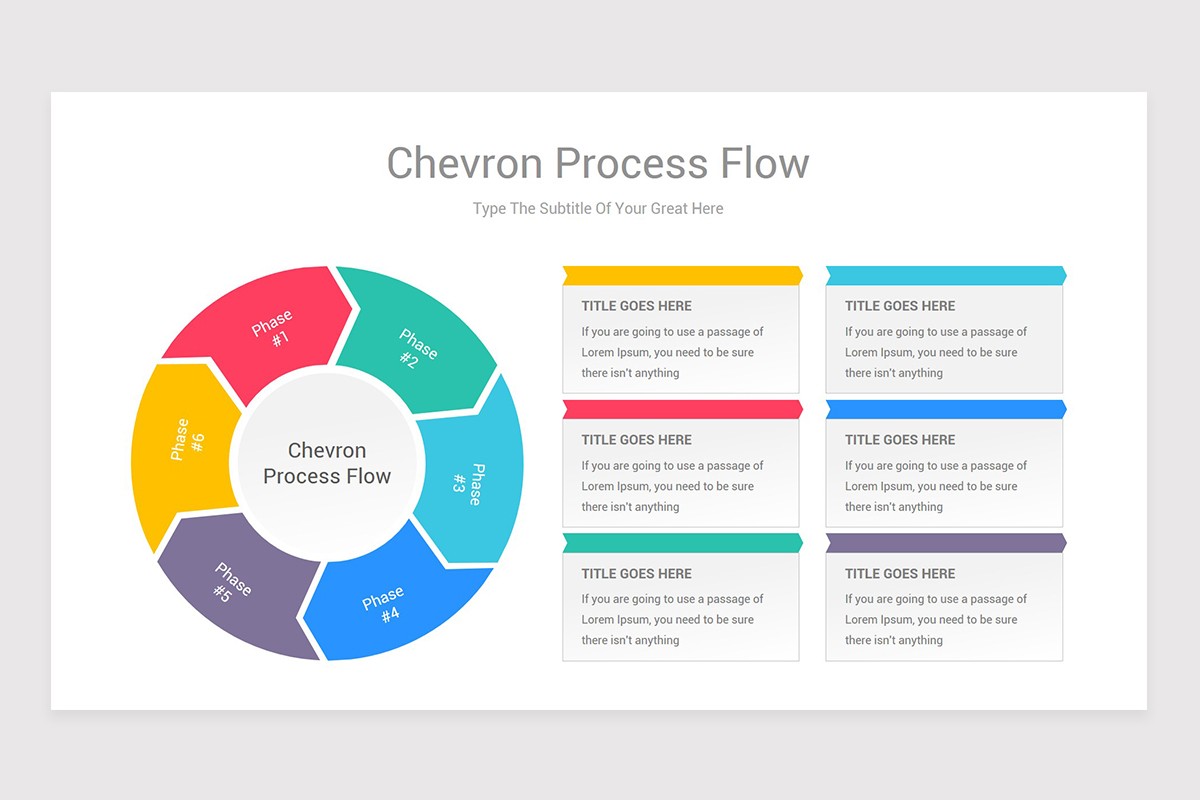 Chevron Process Flow Keynote Diagrams | Nulivo Market