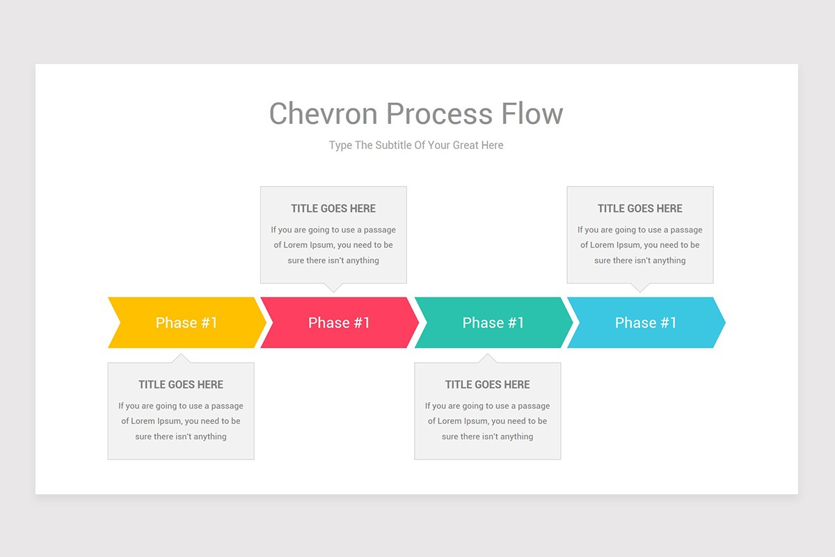 Chevron Process Flow Keynote Diagrams | Nulivo Market