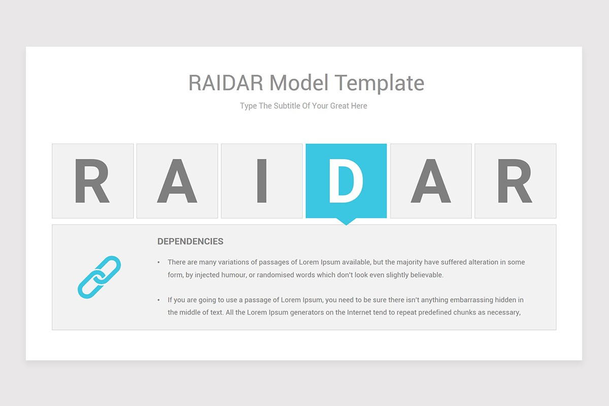 RAIDAR Model Google Slides Template | Nulivo Market