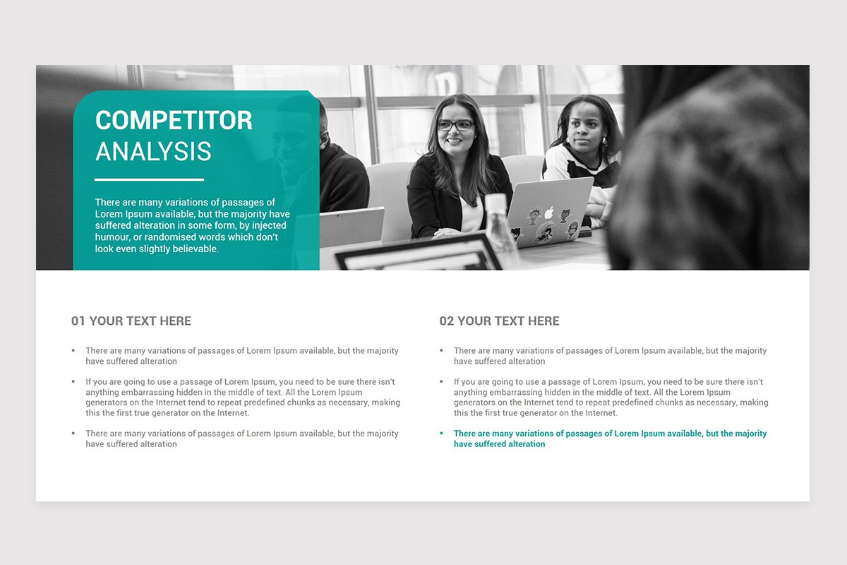 Competitor Analysis Google Slides Presentation Template | Nulivo Market