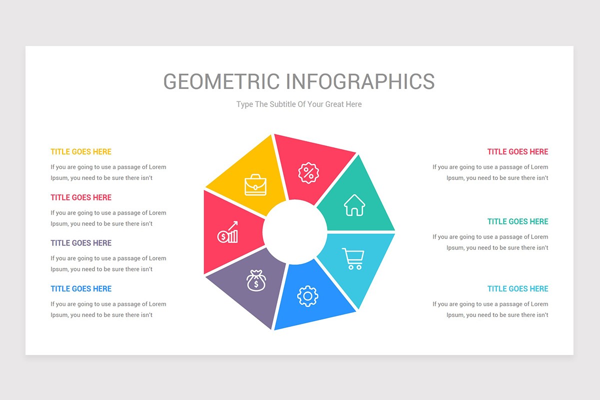 Geometric Shapes Keynote Infographics | Nulivo Market