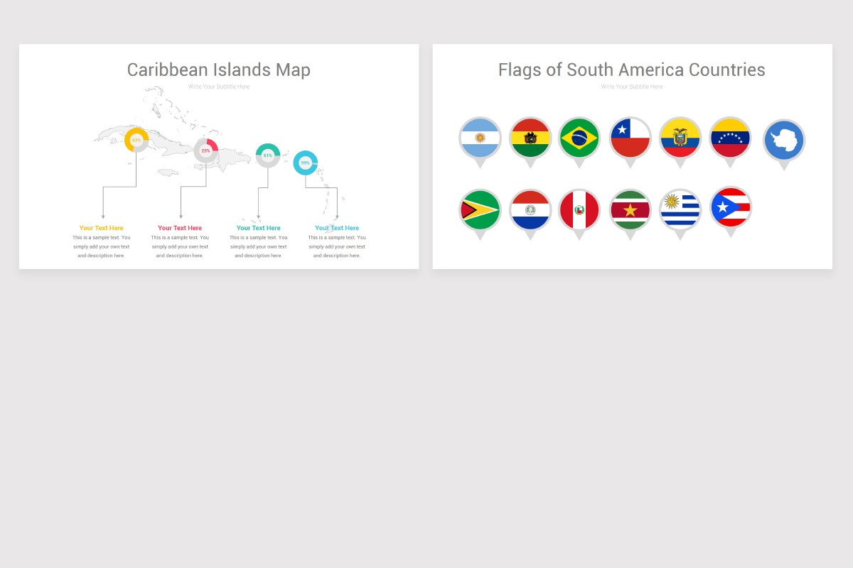 South America Maps Google Slides Template | Nulivo Market