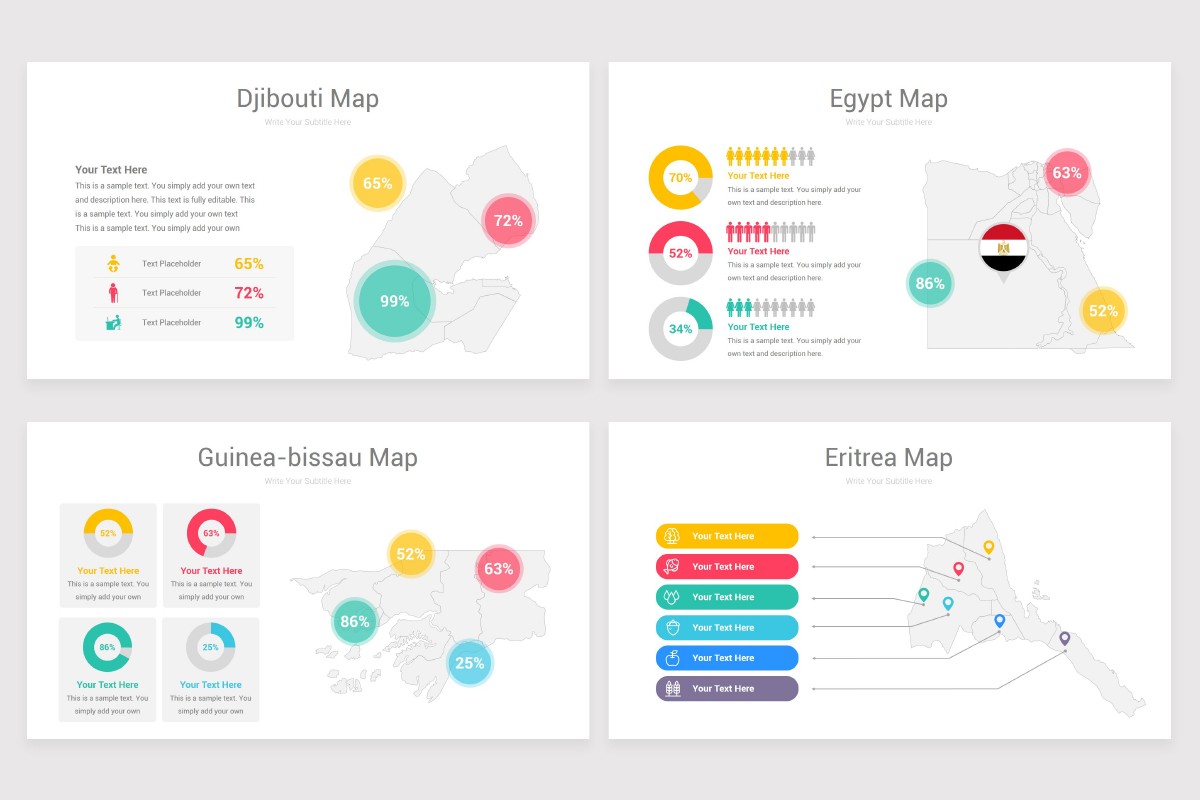 Africa Maps Google Slides Template | Nulivo Market