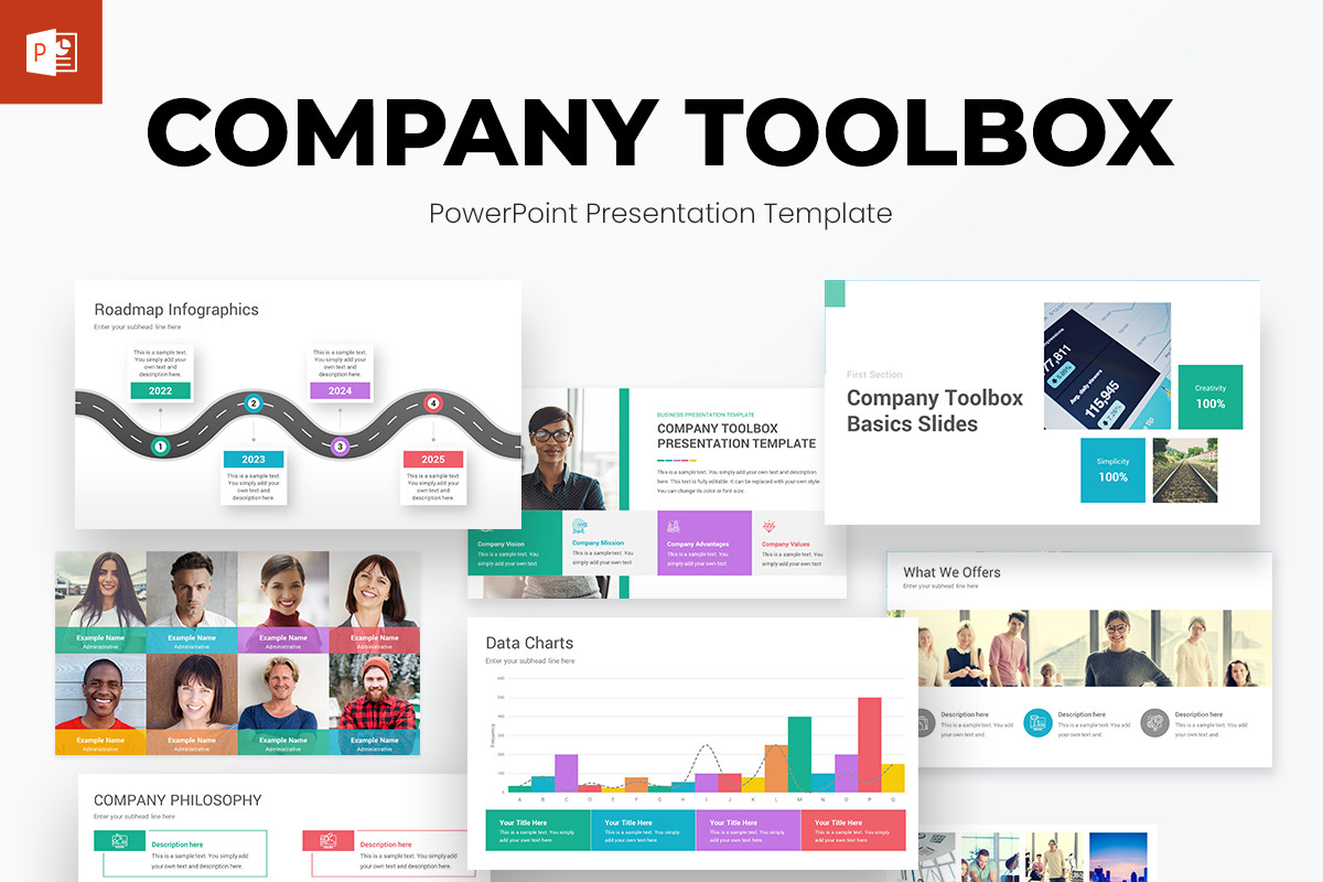 Company Toolbox PowerPoint Presentation Template | Nulivo Market