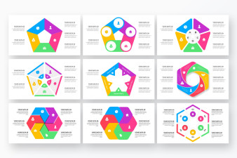 Geometric Infographics PowerPoint Template | Nulivo Market