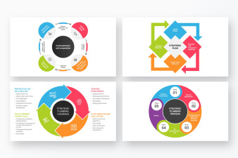 Strategic Planning Diagrams PowerPoint Template | Nulivo Market