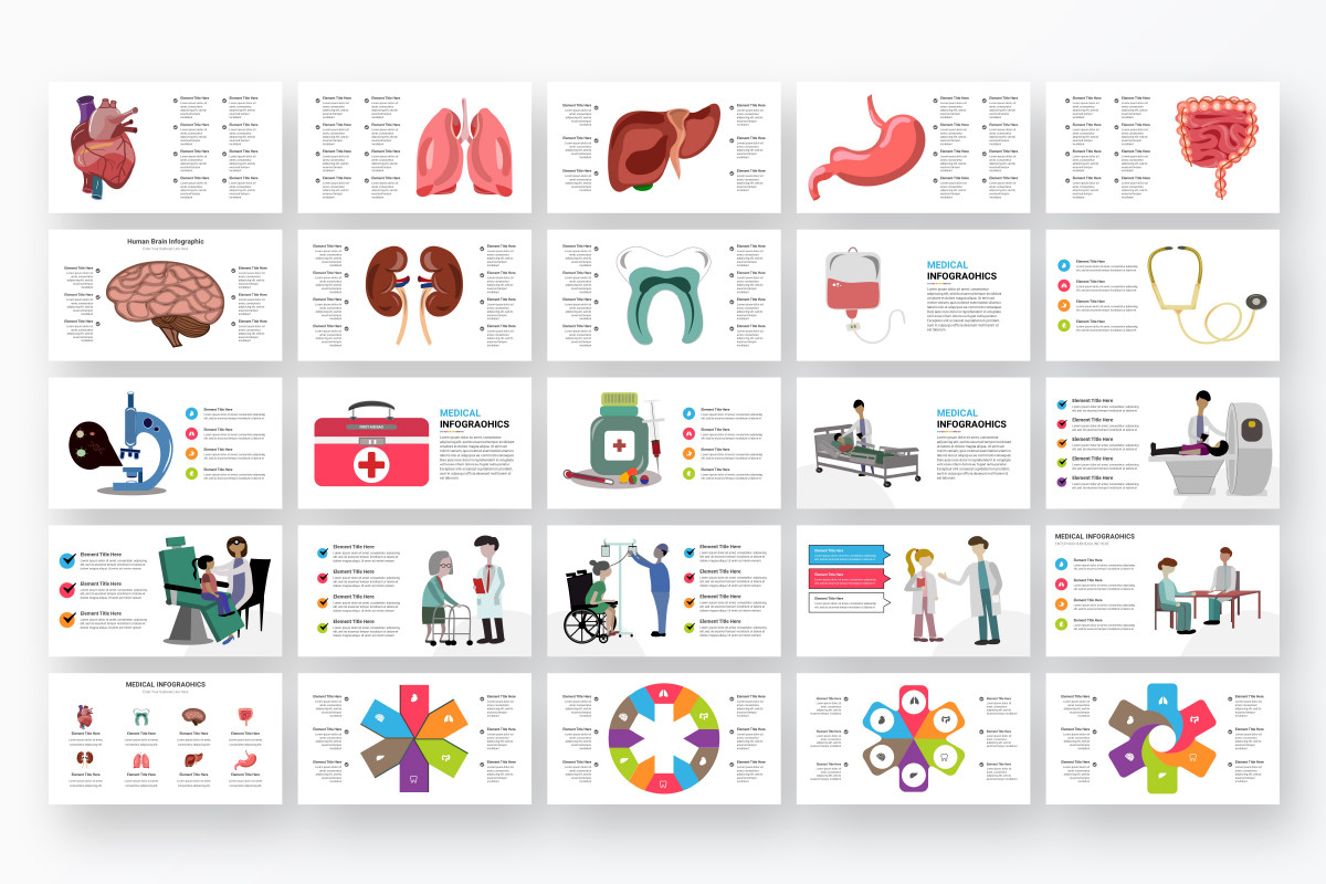 Medical Infographics PowerPoint Template | Nulivo Market