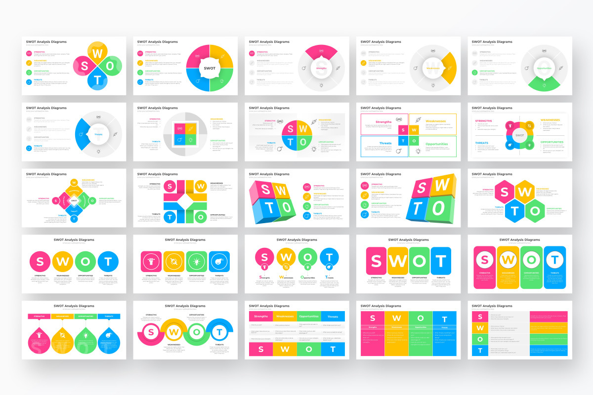 Swot Analysis Google Slides Infographics Template | Nulivo Market