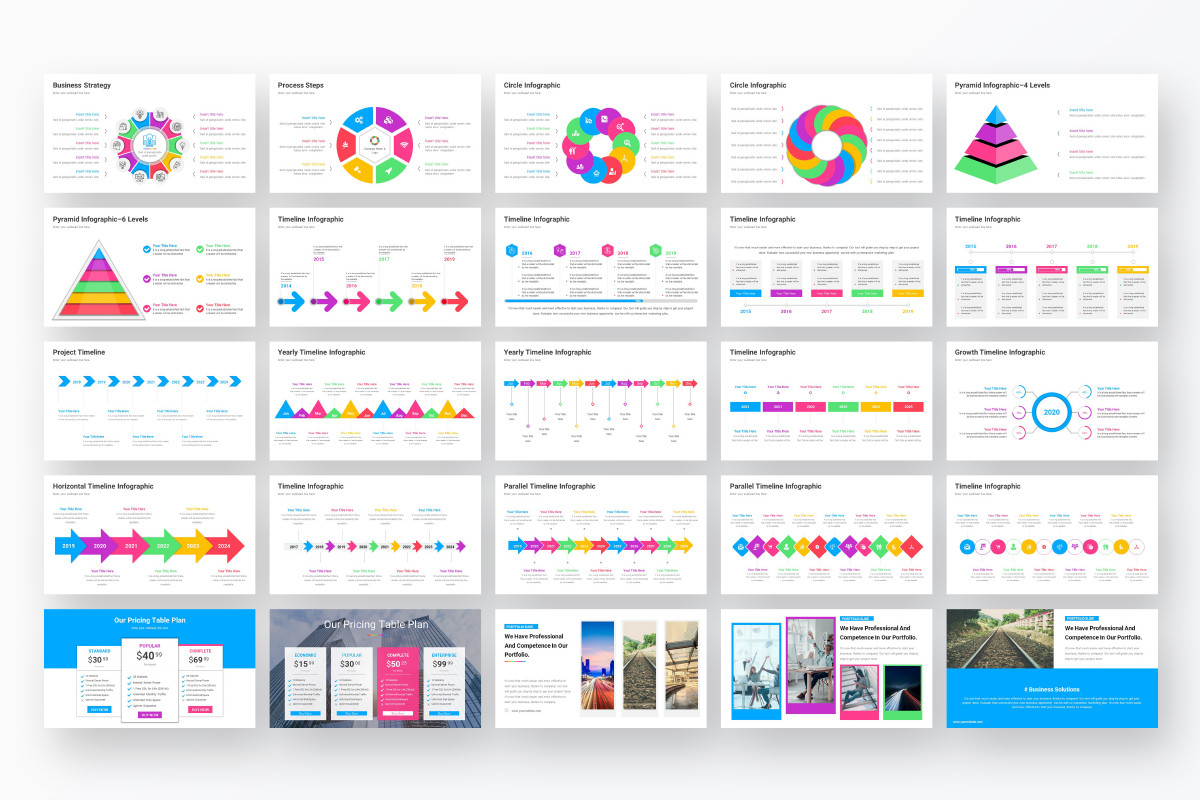 Multipurpose Google Slides Presentation Template | Nulivo Market