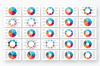 Circle Infographics Google Slides Template Diagrams | Nulivo Market