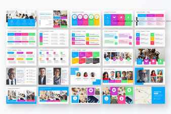 Company Profile Google Slides Presentation Template | Nulivo Market