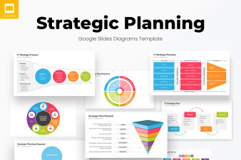 Strategic Planning Diagrams Google Slides Template | Nulivo Market
