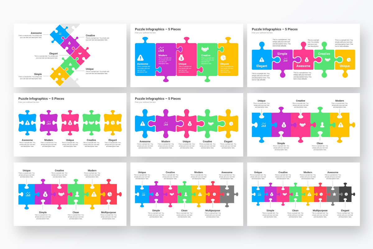 Project Infographics Google Slides Template | Nulivo Market