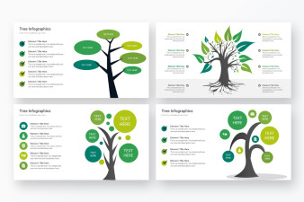 Tree Infographics PowerPoint Template | Nulivo Market