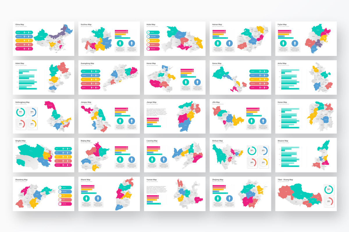 China Maps PowerPoint Templates | Nulivo Market