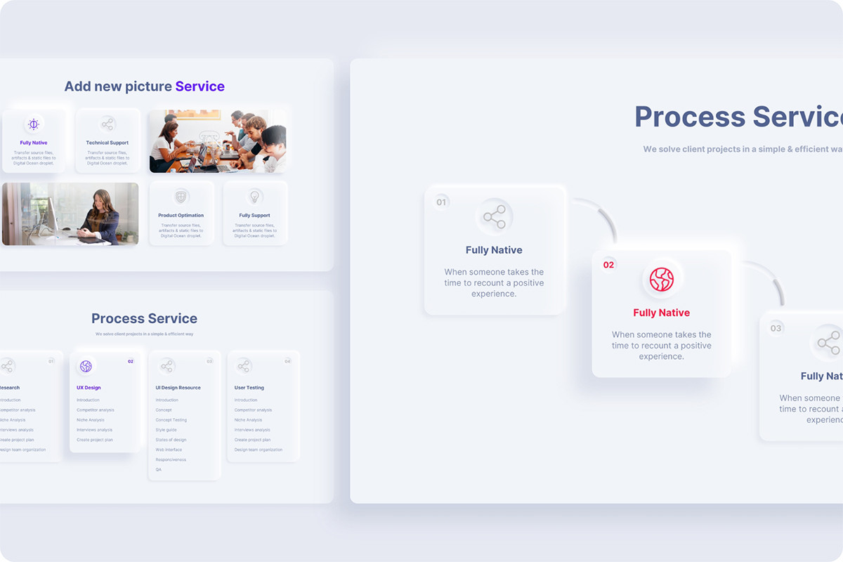 Neumorph Powerpoint Template | Nulivo Market
