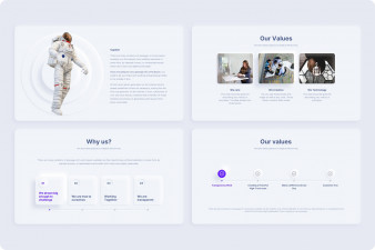 Neumorph Keynote Template | Nulivo Market