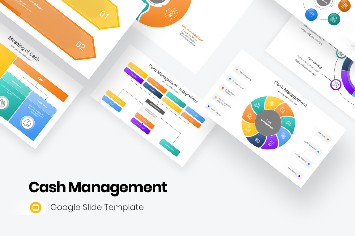 Cash Management Google Slide Presentation Template | Nulivo Market