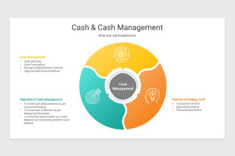 Cash Management Keynote Presentation Template | Nulivo Market
