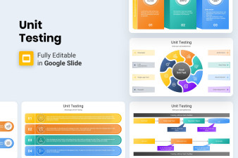 Unit Testing Google Slide Presentation Template | Nulivo Market