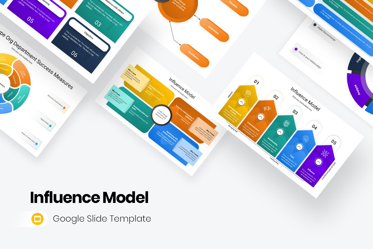 Influence Model Google Slide Template | Nulivo Market