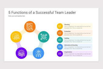 Team Leadership Models Keynote Template | Nulivo Market