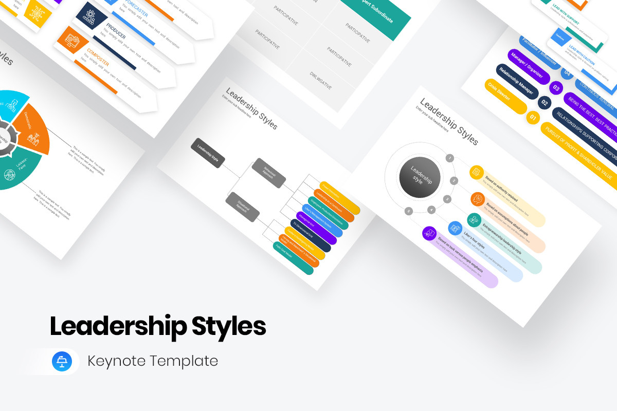 Leadership Styles Keynote Template | Nulivo Market