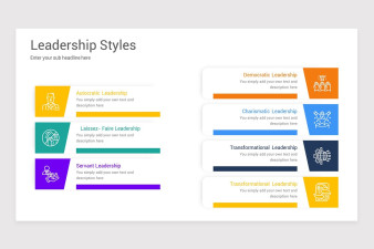Leadership Styles Keynote Template | Nulivo Market