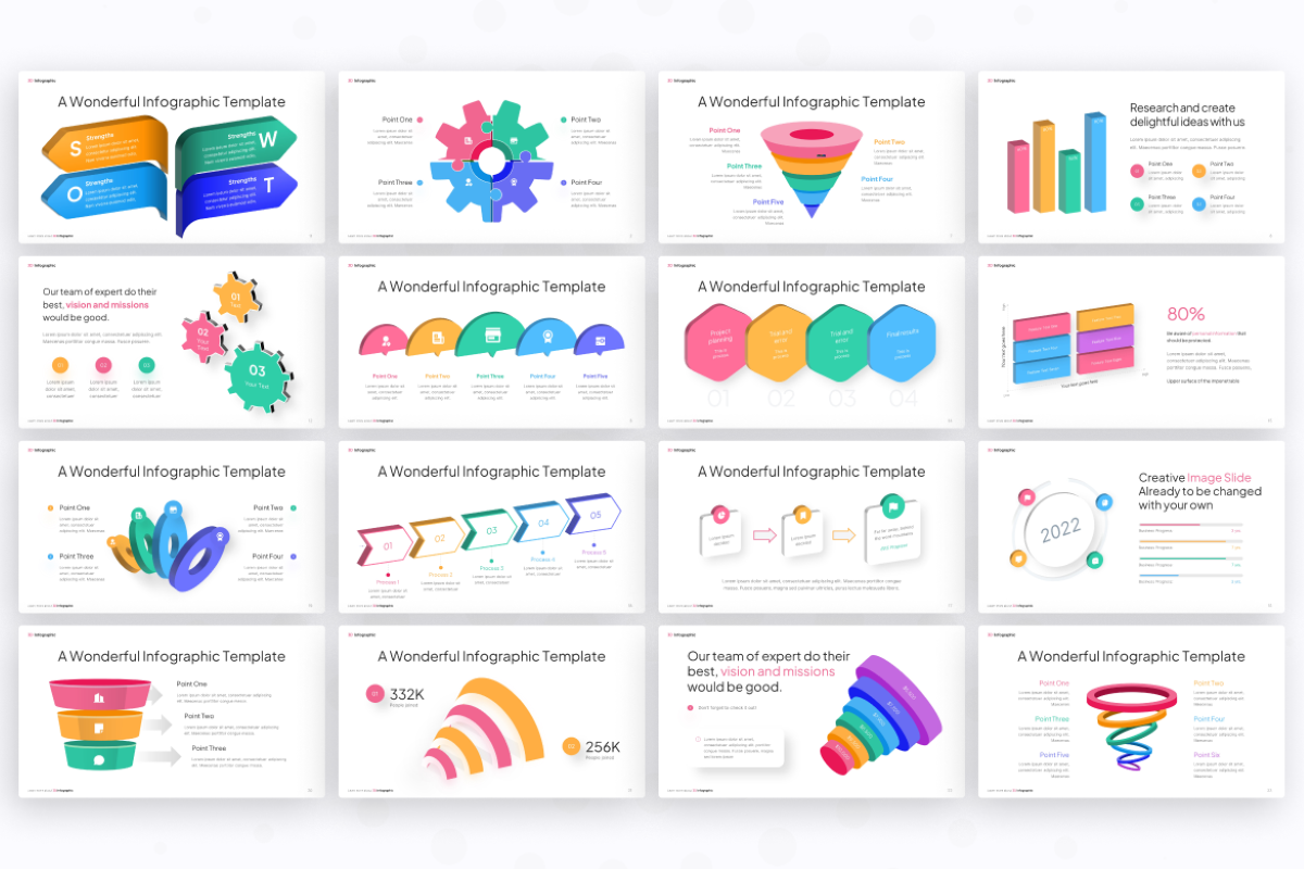 3D Infographic PowerPoint Template | Nulivo Market