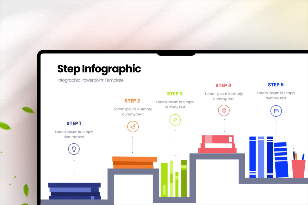 Business Step - Infographic PowerPoint Template | Nulivo Market