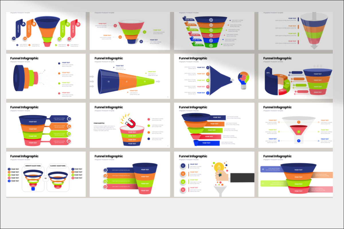 Funnel - Infographic PowerPoint Template | Nulivo Market