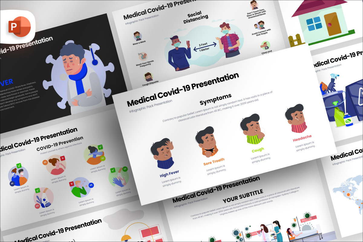 Medical Covid-19 - Infographic PowerPoint Template | Nulivo Market