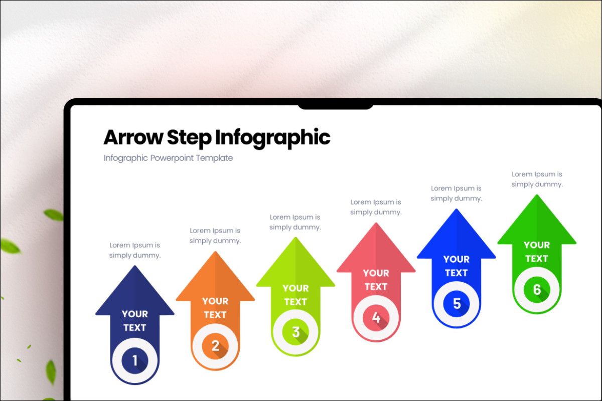 Arrow Step - Infographic Presentation Template | Nulivo Market