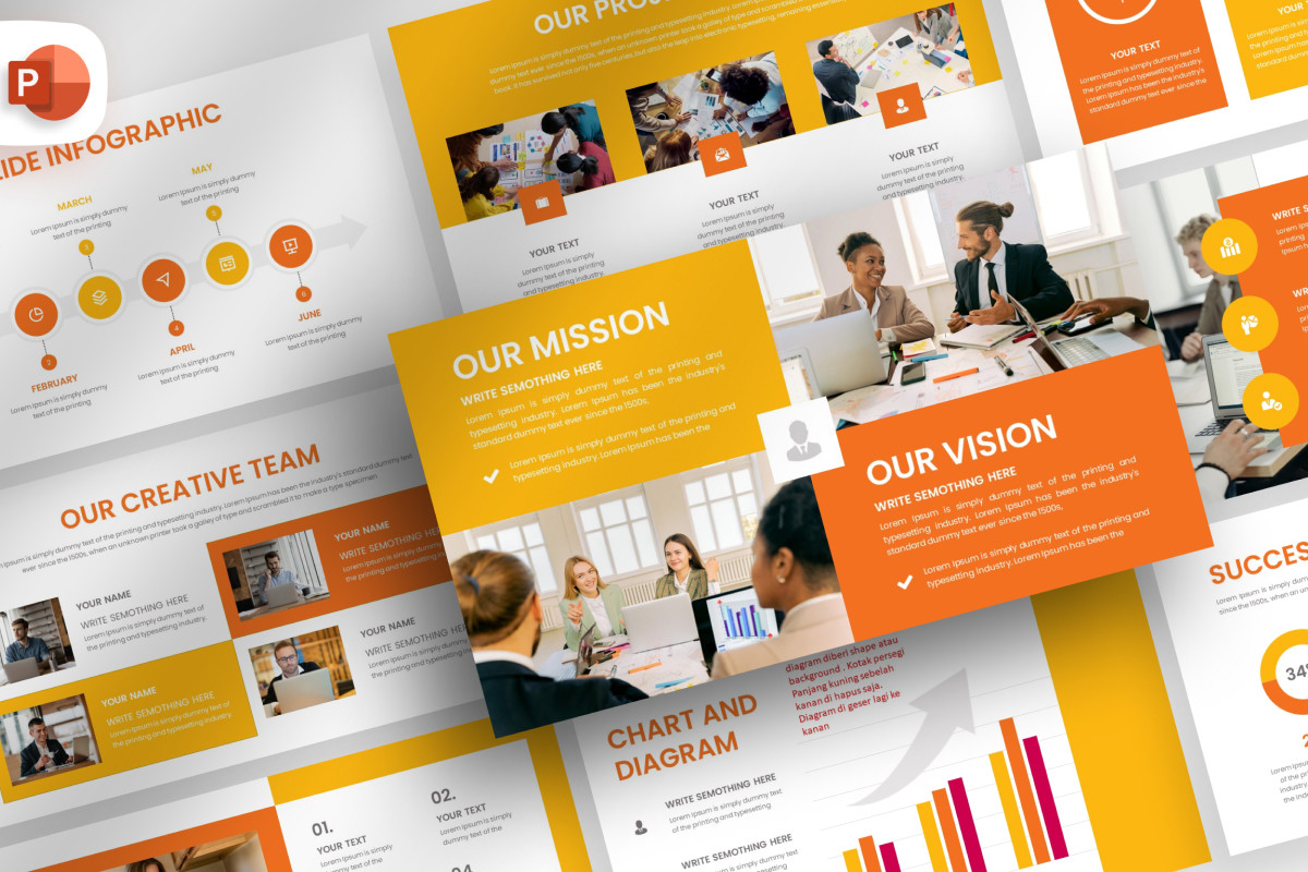Yellow Modern Business - Presentation Template | Nulivo Market